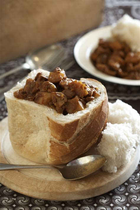 Curried Mushroom Bunny Chow Recipe Foodie