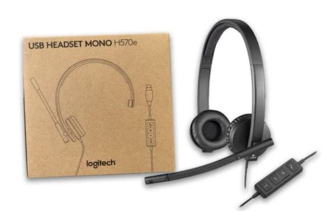 Logitech H E Wired USB Stereo Headset Devices Technology Store