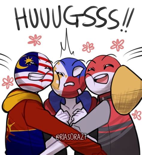 Countryhumans Gallery Maphilindo Comic Cartoon Characters As Humans