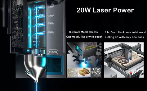 Atomstack X20 Pro Laser Engraving Machine Precision And Power
