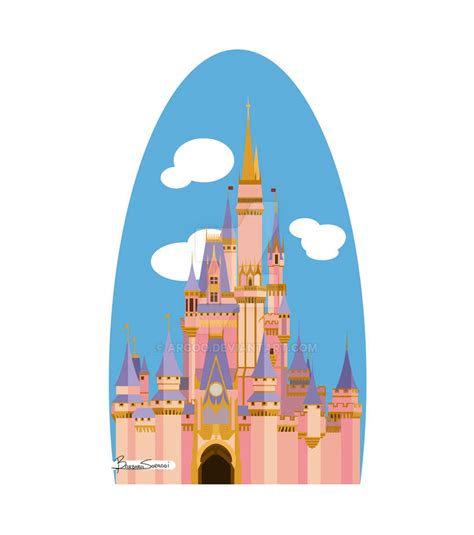 Disney Castle Vector Art By Argoo On Deviantart