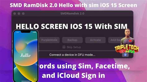 Hello Screen Bypass With SIGNAL IPhones 7 Plus Bypass With Signal NETWORK Using SMD IOS 12