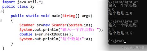【java基础学习4】运算符和输入与输出 java输入浮点数 csdn博客