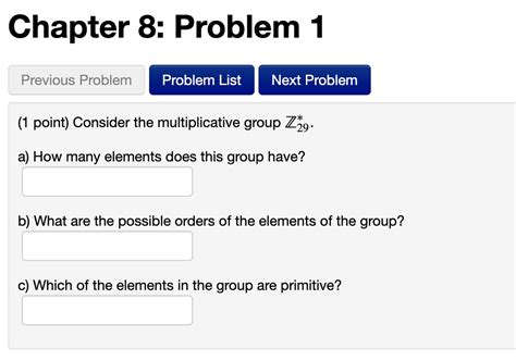 Solved Chapter 8 Problem 1 1 Point Consider The