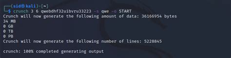 Create Custom Wordlists Using Crunch In Kali Linux Linuxfordevices