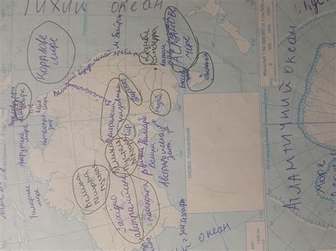 На контурній карті позначити наступні обєкти 1 Велика Піщана Пустеля Велика пустеля Вікторія