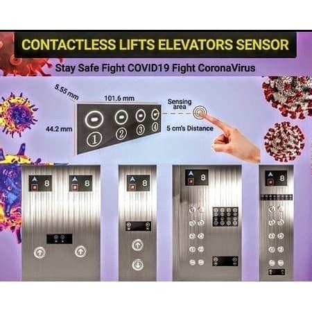 Jual Touchless Contactless Elevator Sensor Button Kota Tangerang Alvaro Tokopedia