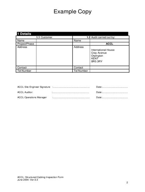 Infrastructure Requirements Document Template