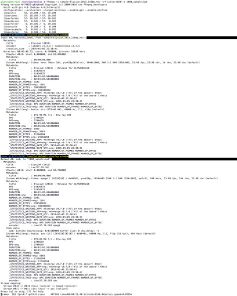 Tech Ffmpeg Raspberry Pi 2 4k 1080 Encoding