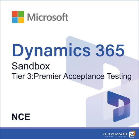 dynamics 365 operations sandbox tier 3 premier acceptance testing