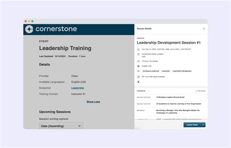 Cornerstone Enhanced Vilt Integration With Class Class