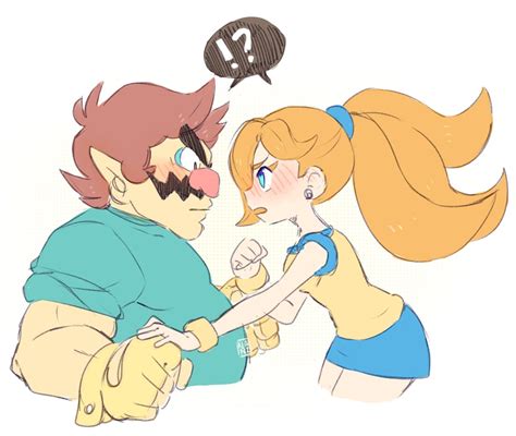 Wario And Mona Warioware Drawn By Cutie Png Danbooru