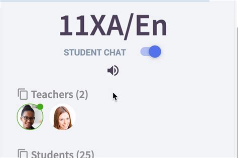 Class Chat Notification Sound