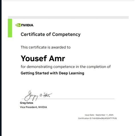 Deeplearning Ai Nvidia Machinelearning Continuouslearning Yousef Amr 18 Comments