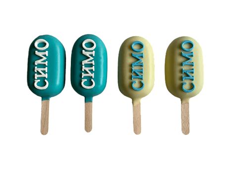 Шоколадови кексчета на клечка с име на дете