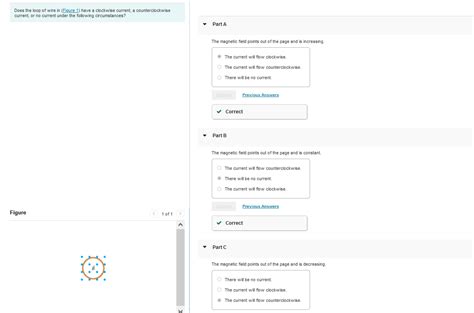 Solved Does The Loop Of Wire In Figure Have A Clockwise Chegg Com