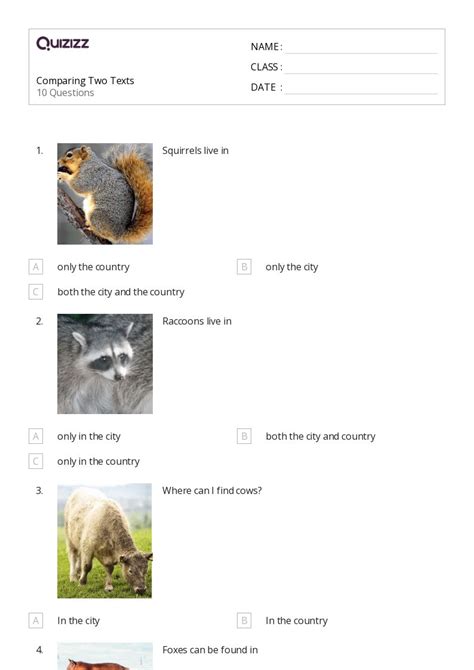 50 Comparing Two Digit Numbers Worksheets For Kindergarten On Quizizz