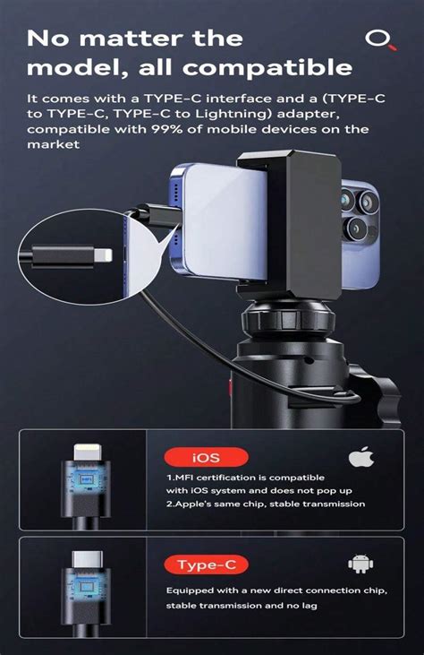 2 Way Articulating Borescope For Android Phones And Iphones 8mm Camera Led Illumination 1080p