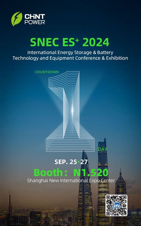 Chint Power Systems On Linkedin 1 Day Left！ Chint Power Cant Wait To See You At Snec Es 🗓 Date …