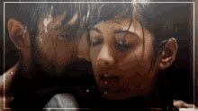 Sexual Neck Shower Kiss 