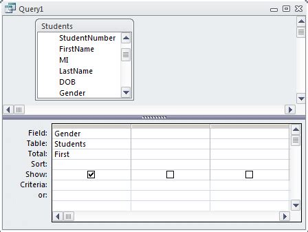 Microsoft Access Lesson Enhancing Queries