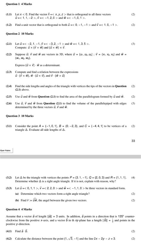 Solved Question 1 4 ﻿marks11 ﻿let X