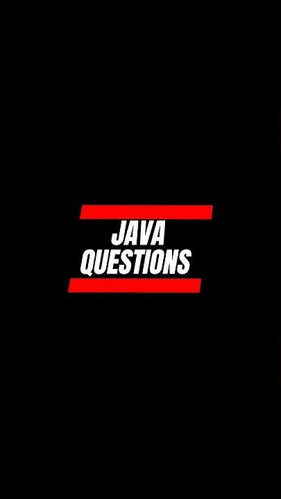 Test Your Java Skills Shorts Viral Short Trending Java Education Learning Interview