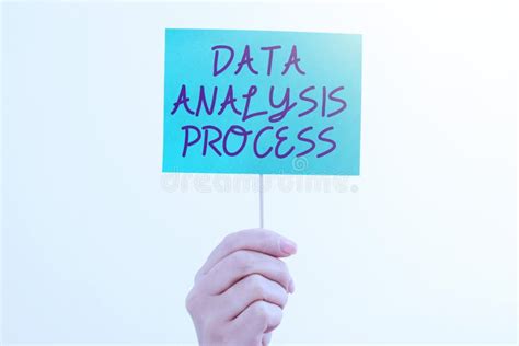 Text Sign Showing Data Analysis Process Concept Meaning Build A Dashboard And Analyze With