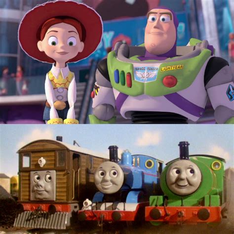 Buzz Shows Jessie And Meets Thomas Percy And Toby By Thomasfan16512 On
