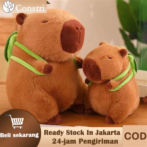 Jual Capybara Capibala Boneka Mainan Mewah Hadiah Ulang Tahun Lucu Bantal Boneka Capybara Hadiah
