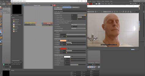 realistic skin shader in c4d with redshift 3 3dart