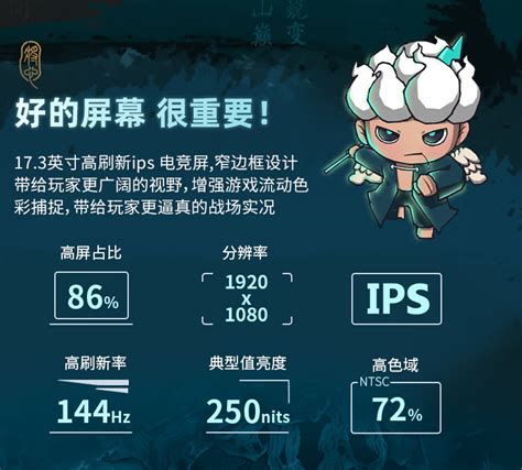 Colorful七彩虹将星x17pro173寸大屏满血游戏本【全新原装】虎窝淘