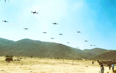 Drone Futuristic Swarm Drones Develop By Kansas Robotics For Us Special Operation