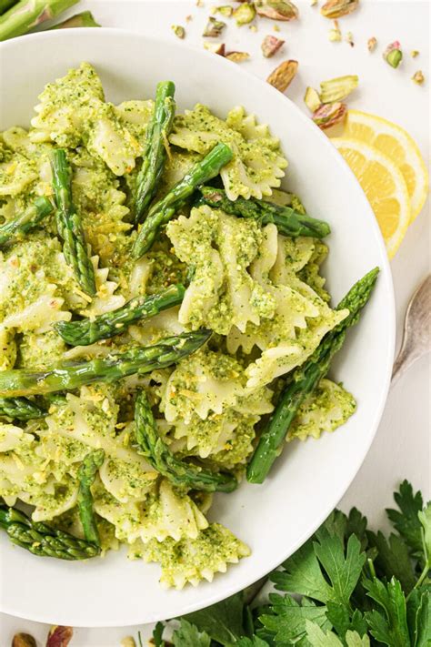 Asparagus Pesto Pasta Gathering Dreams