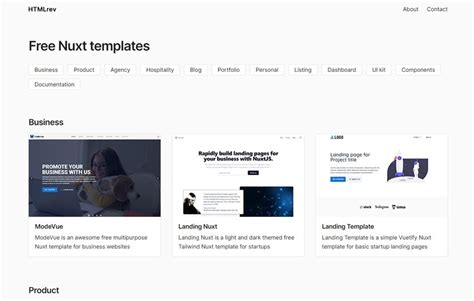 Htmlrev Free Html Bootstrap Tailwind Templates Betalist