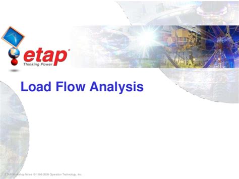 pdf load flow analysis