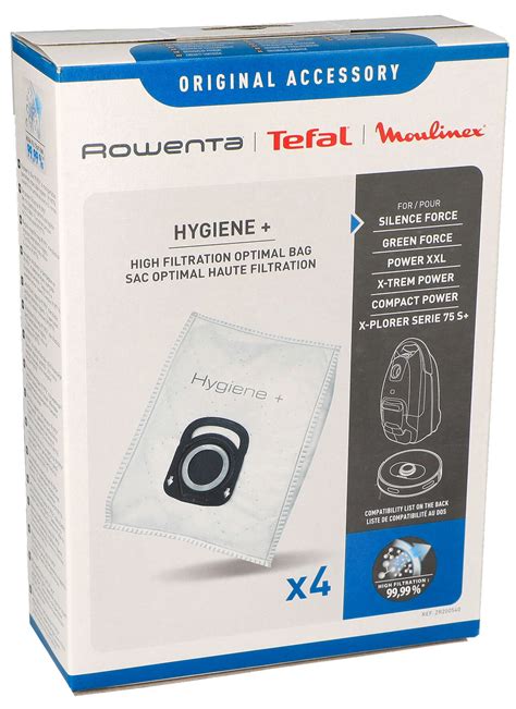 Worki syntetyczne do odkurzacza Rowenta Tefal ZR200540