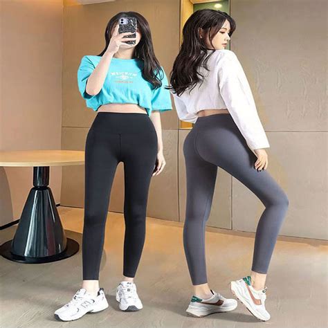 요가레깅스 폴웨어 에어로빅복 헬스복 여자 여름 소프트 쿨 9부 레깅스 헬스복 하이웨이스트 요가바지