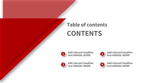 Red And White Picture Of Red Triangle Shape Diagram Google Slides Theme And Powerpoint Template
