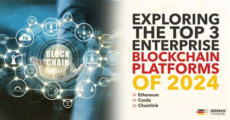 German Standard On Linkedin Ethereum Corda Chainlink System