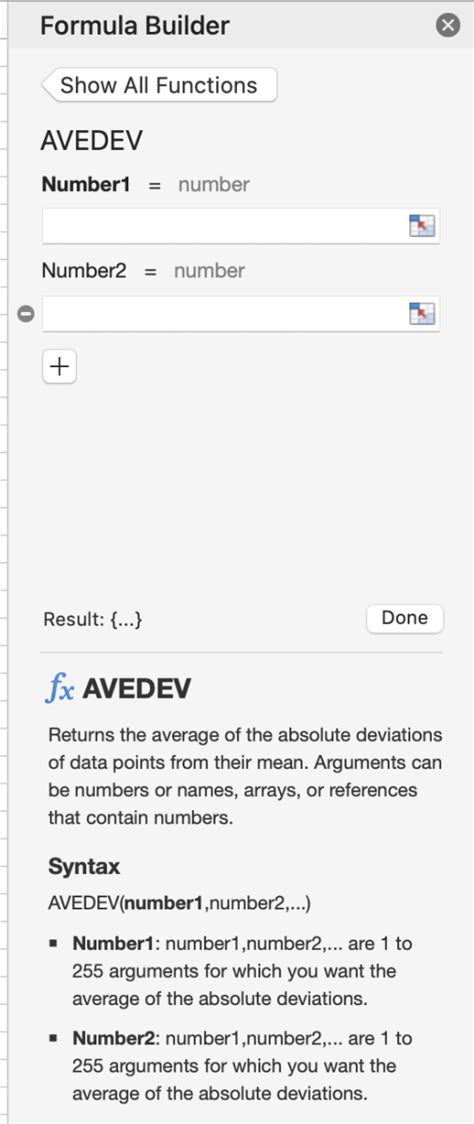 How To Use The Avedev Function In Excel For Mac Hubpages
