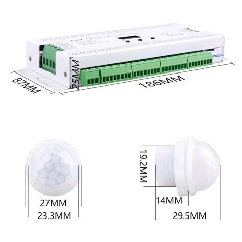 Led Контролер с Pir Сензори за Автоматично Стълбищно Осветление Smartarena Bg Смарт