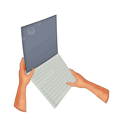 รูปมือถือเปิดภาพโน๊ตบุ๊ค Png สมุดบันทึก ถือมือ แล็ปท็อปภาพ Png และ Psd สำหรับดาวน์โหลดฟรี