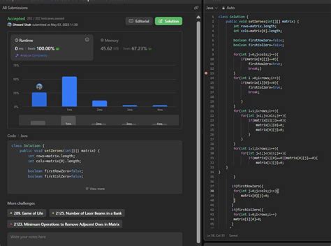 30daysdsa Dsa Striverssheet Leetcode Problemsolving 30daysofcode Dhwani Shah