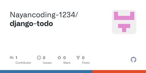 Github Nayancoding 1234django Todo