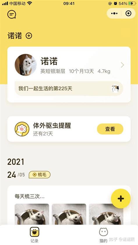 一个灰常好用的记录宠物生活的APP宠本本 知乎