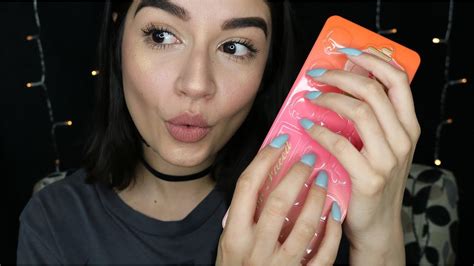 Asmr Tapping And Whispering 3 ♡ April Makeup Favs Youtube