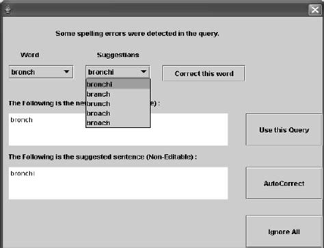 Spell Checking Input Dialog Download Scientific Diagram
