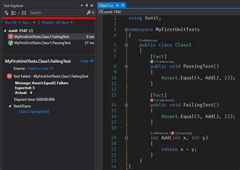 vs2017 15 4 2 unable to run tests for projects targeting