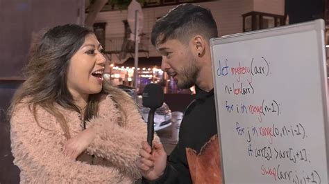 Surprising Techies With Coding Question Youtube